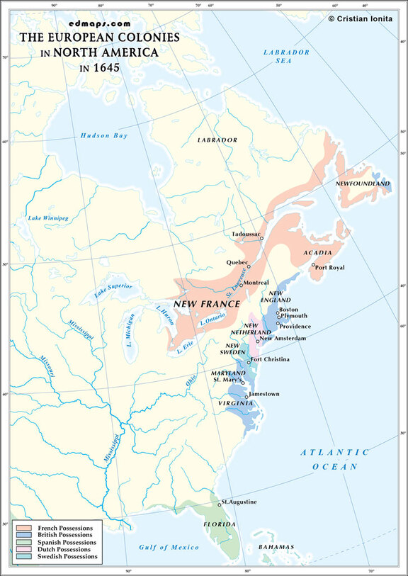 Historical Maps of Canada